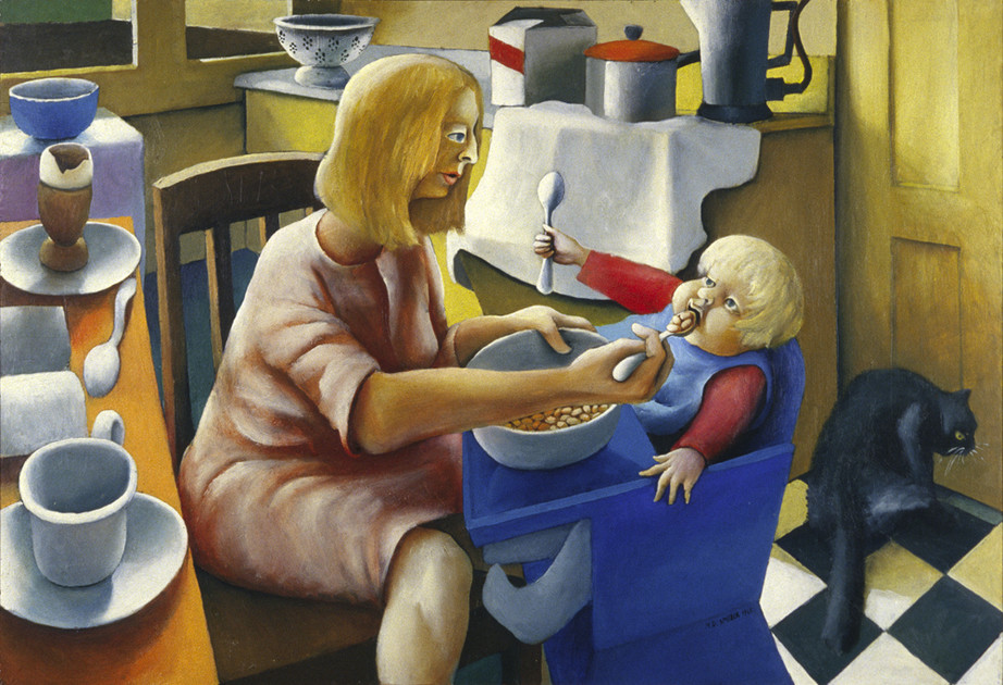 Large Kitchen Composition by Michael Smither | Christchurch Art Gallery ...