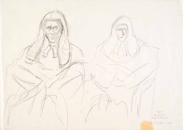 Study For Chief Justice, Sir Ronald Davison | Christchurch Art Gallery ...