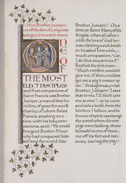 The Life of Brother Juniper of the Monastery of Saint Francis of Assisi ...