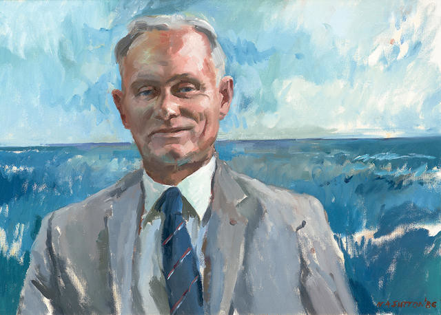 Portrait of Frank Dickson | Christchurch Art Gallery Te Puna o Waiwhetū