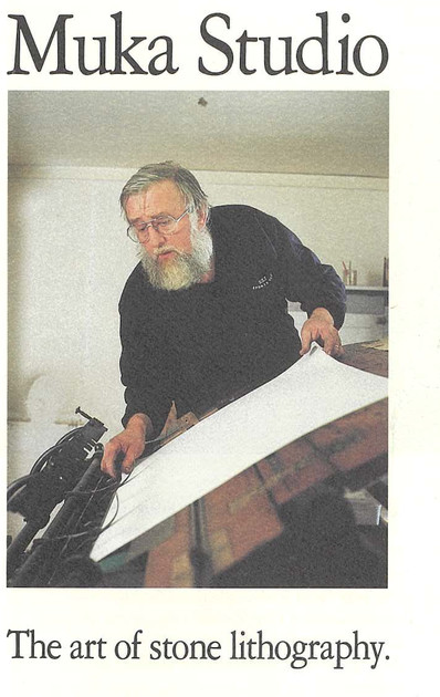 Muka Studio Lithographs | Christchurch Art Gallery Te Puna o Waiwhetū