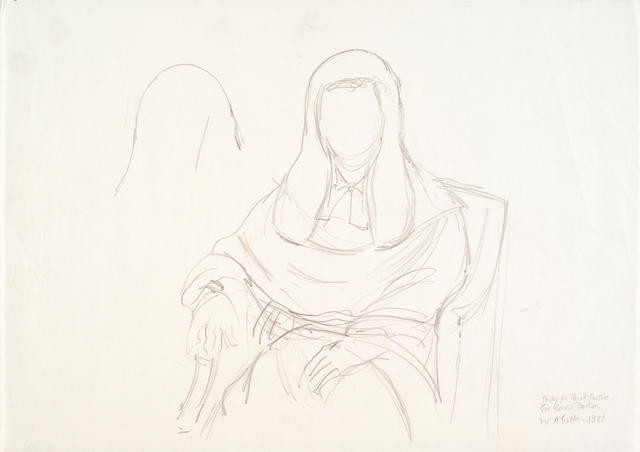 Study for Chief Justice, Sir Ronald Davison | Christchurch Art Gallery ...