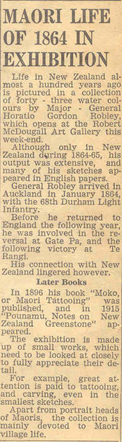 Watercolours by Major H.G. Robley | Christchurch Art Gallery Te Puna o ...