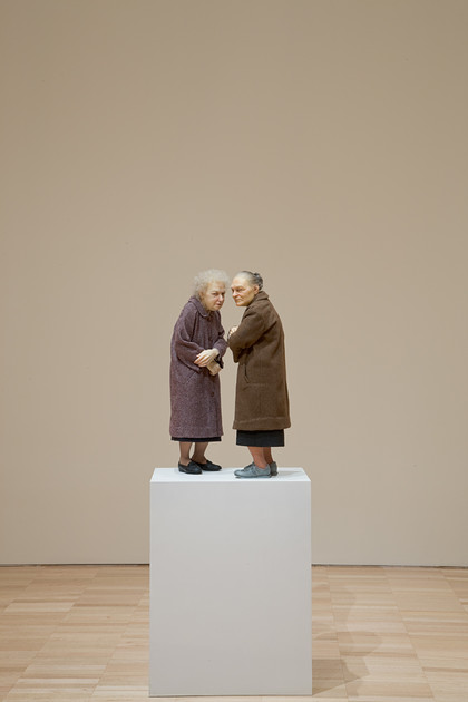 Ron Mueck's Two women | Christchurch Art Gallery Te Puna o Waiwhetū