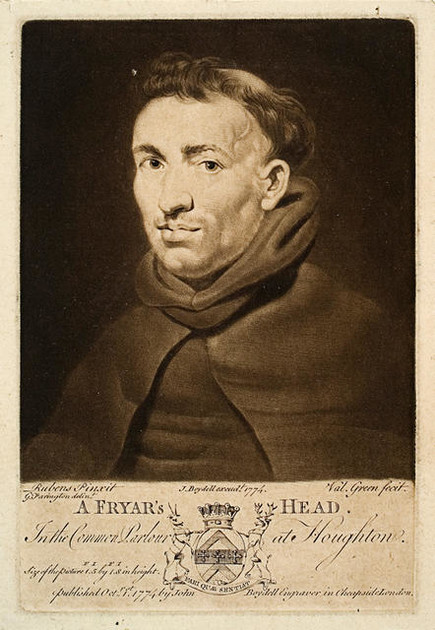 A Fryar's Head (In The Common Parlour At Houghton) | Christchurch Art ...